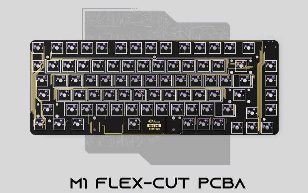 M1 Flex-Cut PCBA - MonsGeek