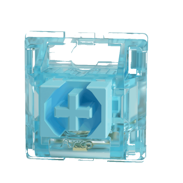 Akko CS Jelly Blue Switch (110pcs) - MonsGeek