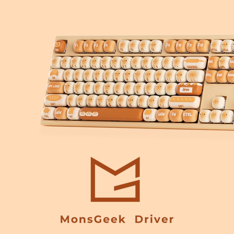 MG108B Bun Wonderland Mechanical Keyboard- MonsGeek