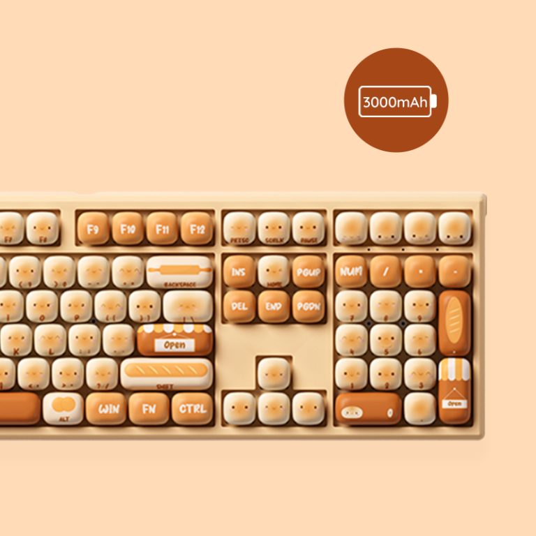 MG108B Bun Wonderland Mechanical Keyboard- MonsGeek