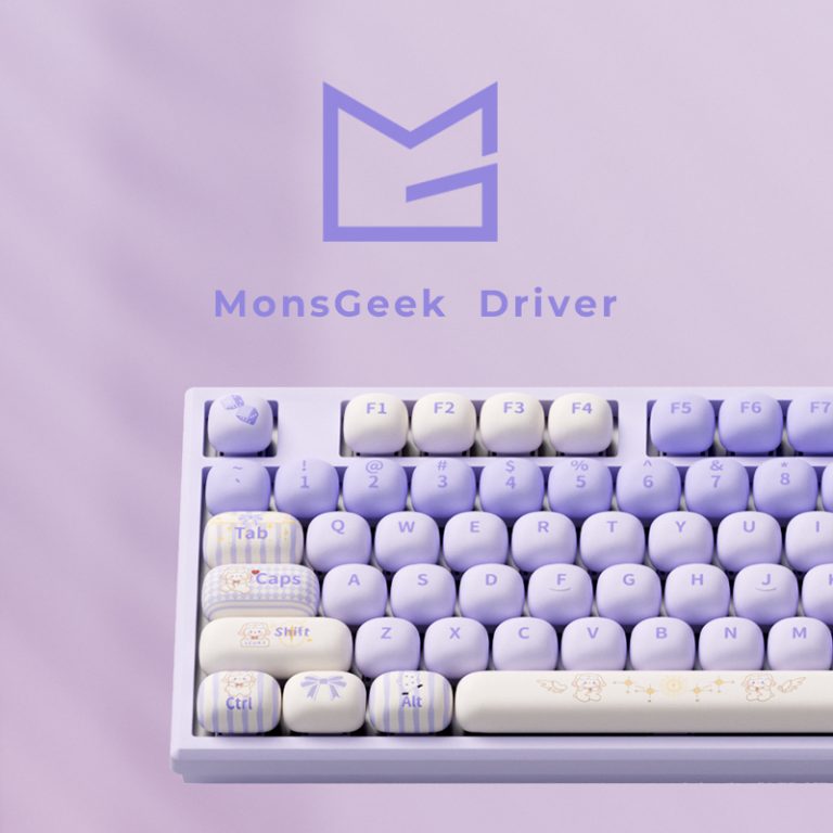 MG108B Magic Lop Bunny Mechanical Keyboard - MonsGeek