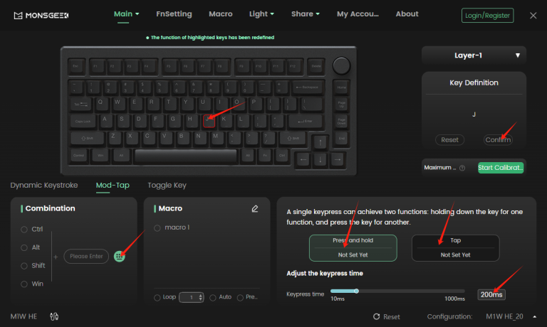 Understanding MOD-Tap and Setting it in MonsGeek Driver for HE ...