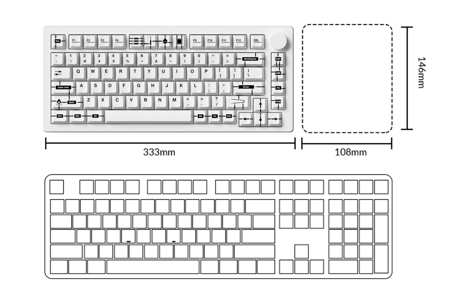 M1 V5 VIA Prototype - MonsGeek