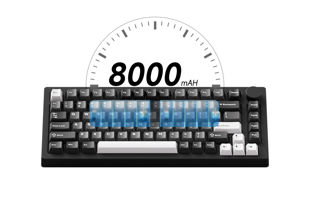 M1 V5 Black & Silver - MonsGeek