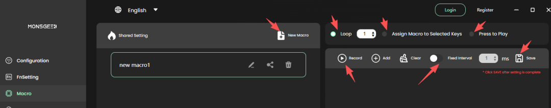 How to record and assign a macro on my MonsGeek keyboard using MonsGeek ...